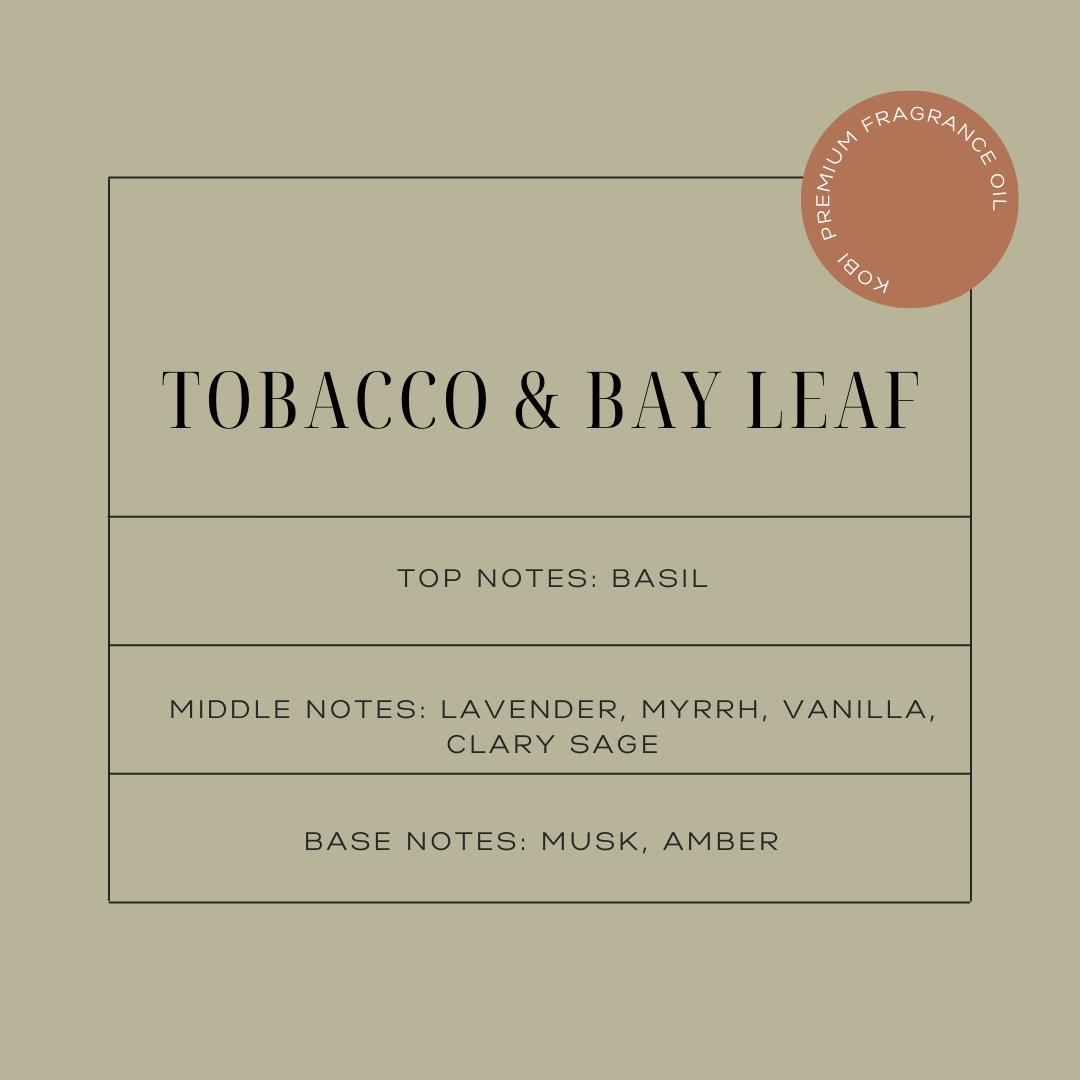 Tobacco & Bay Leaf | Tinh dầu Kobi